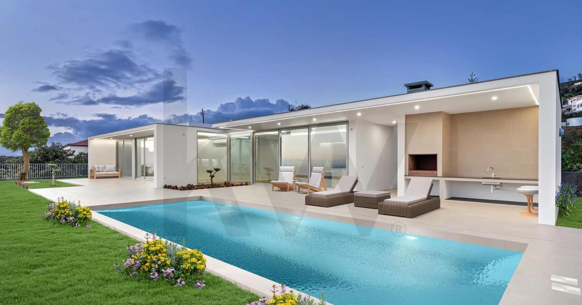 Luxuosa Moradia | Estilo Contemporânea |Vista Mar|Estreito da Calheta ...